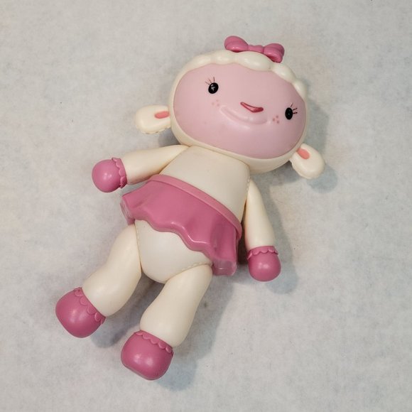 Disney | Toys | Disney Doc Mcstuffins Lambie Lamb 7 Plastic Poseable ...